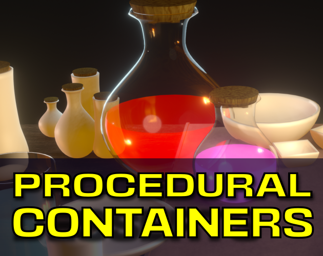 Procedural Container Creator (Blender 4+) by Mina Pêcheux