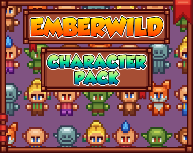 Emberwild: Character Pack by MrDo