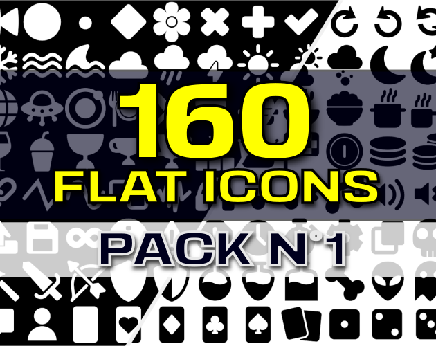 Game Icons - Pack n°1 by Mina Pêcheux