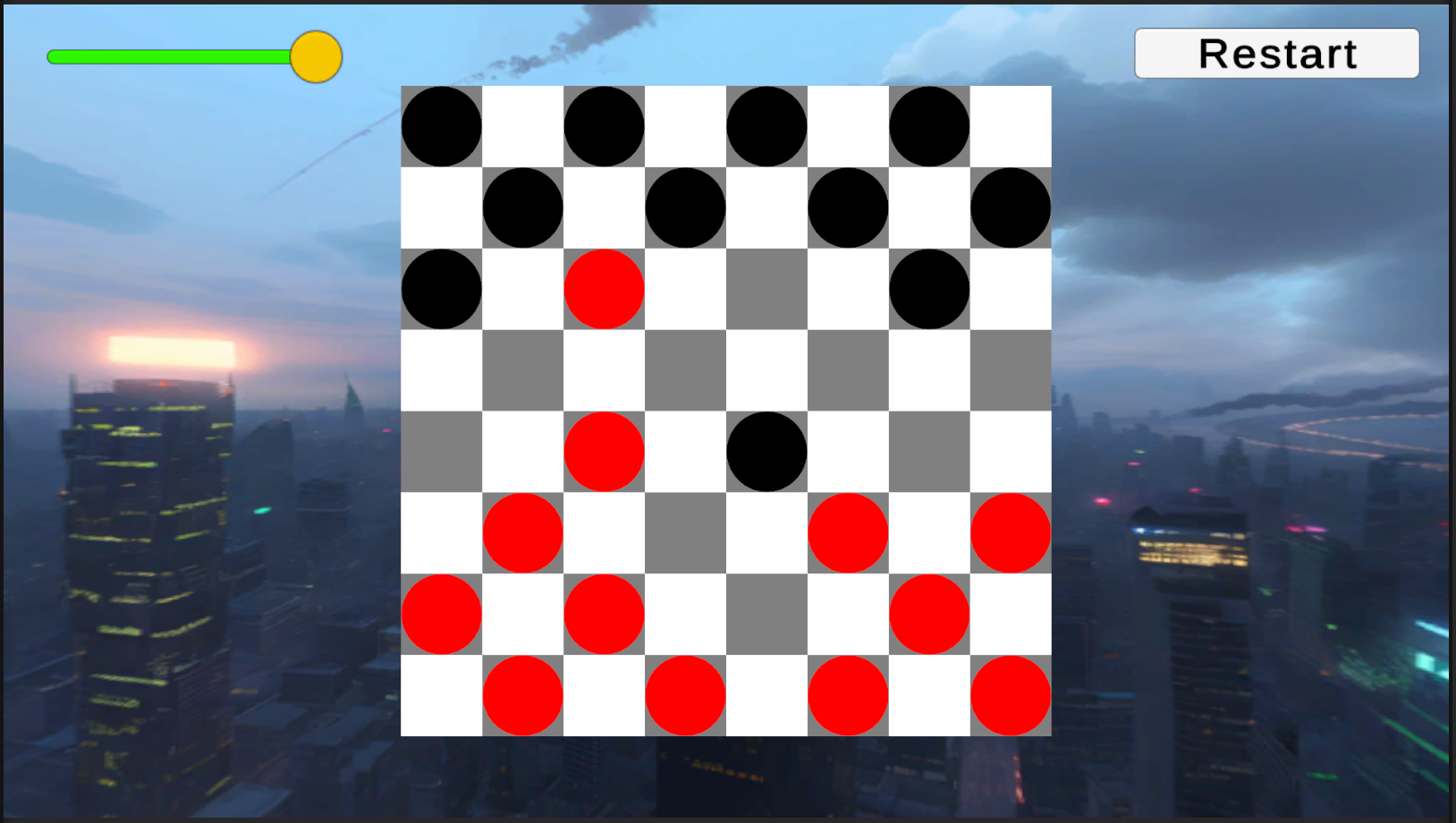 Deep Space Checkers (Vs AI Now) by MauroDot