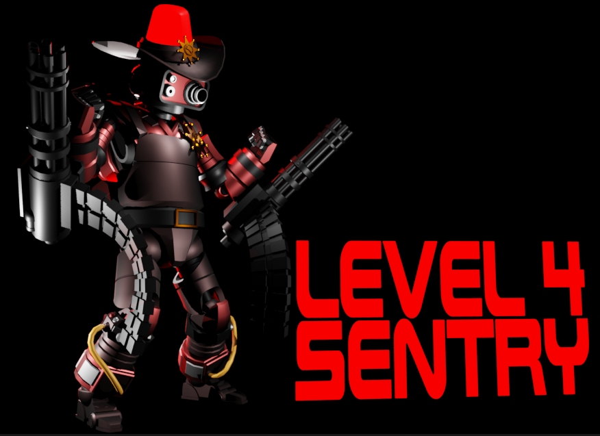 Level 4 Sentry (and a dispenser dog) by LivingTopHat