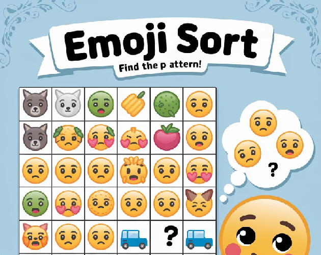 Emoji Sort by sublevelgames