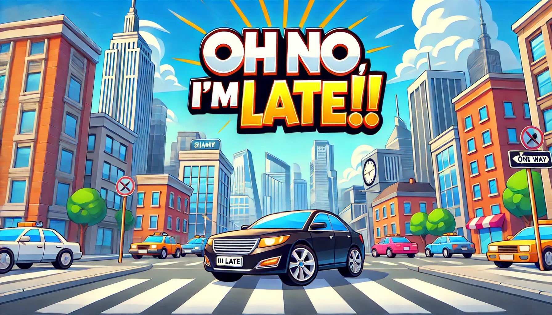 Oh no I'm late!! by GI204_Kidmaiook