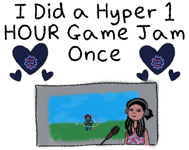 I Did a Hyper 1 HOUR Game Jam Once by Beth and Angel Make Games, Willow Flame