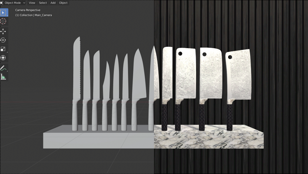 Abel's Blades | Blender Viewport & Final Render | Aberiel Studio - itch.io