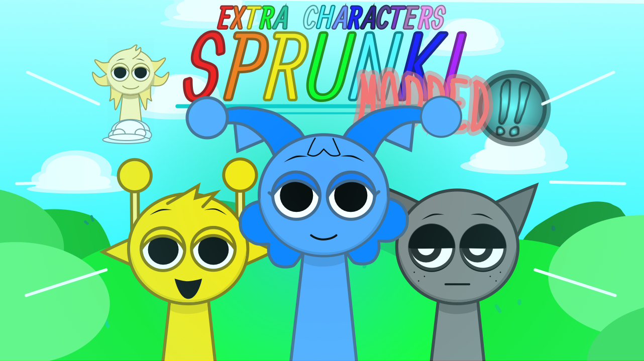 sprunki extra characters but I add oc(lazy) by aNewCocreaUser