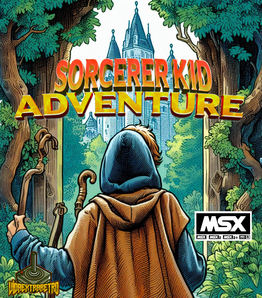 Sorcerer Kid Adventure (MSX) by vidaextraretro