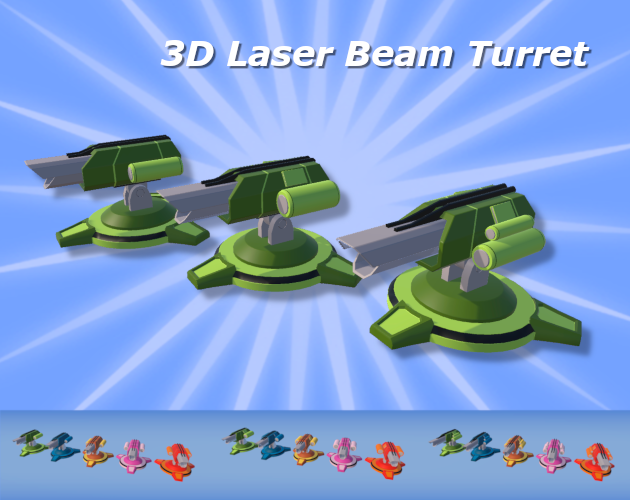 Laser Beam Turret by ENO Games