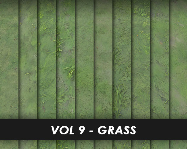 Realistic Textures – Vol 9 – Grass by oleekconder