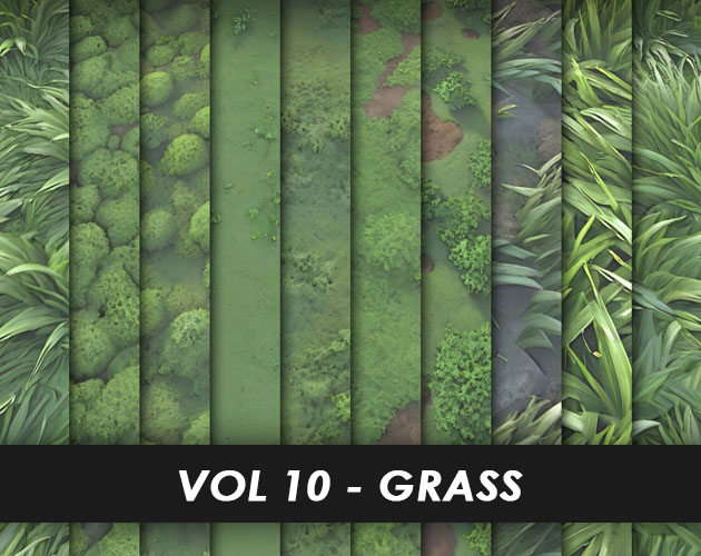 Realistic Textures – Vol 10 – Grass by oleekconder