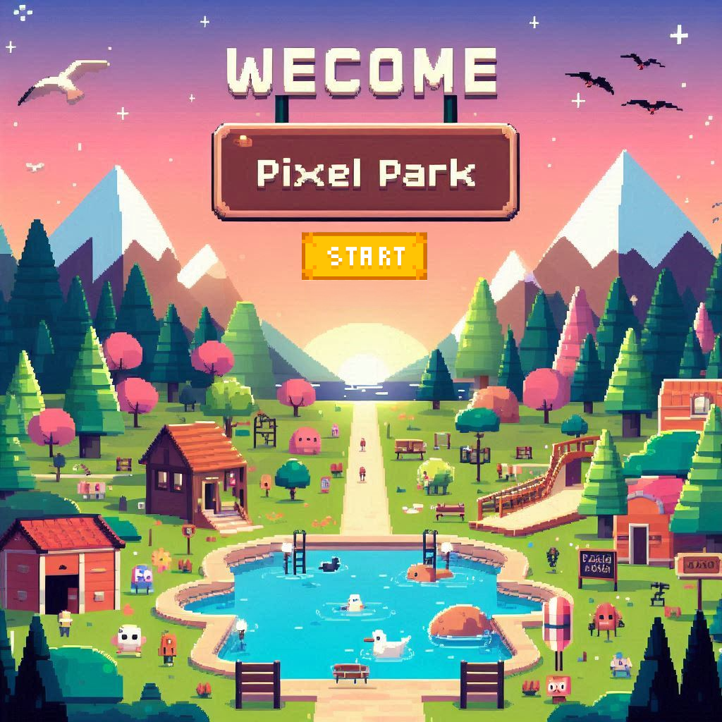 Pixel park by Maximus02