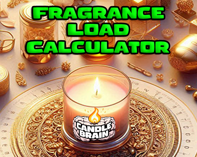 Candle Maker's Fragrance Load Calculator by CandleBrain