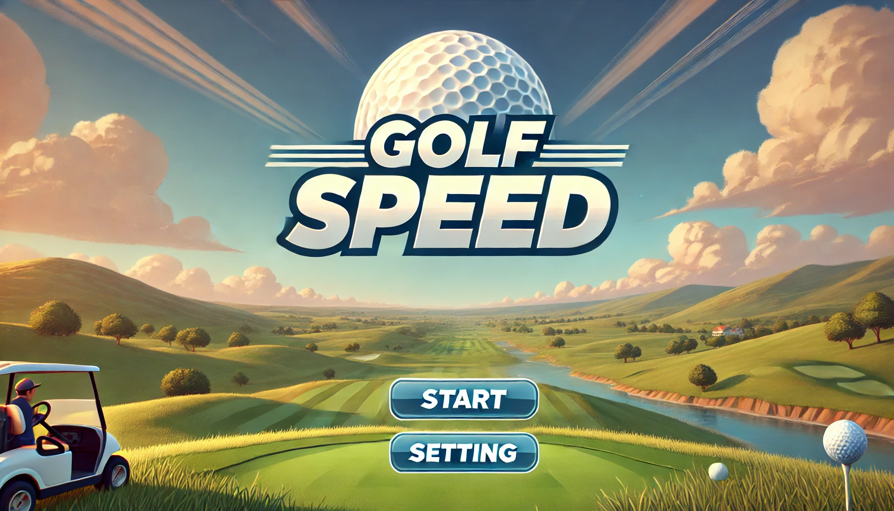 Golf speed by PairojKurakanok