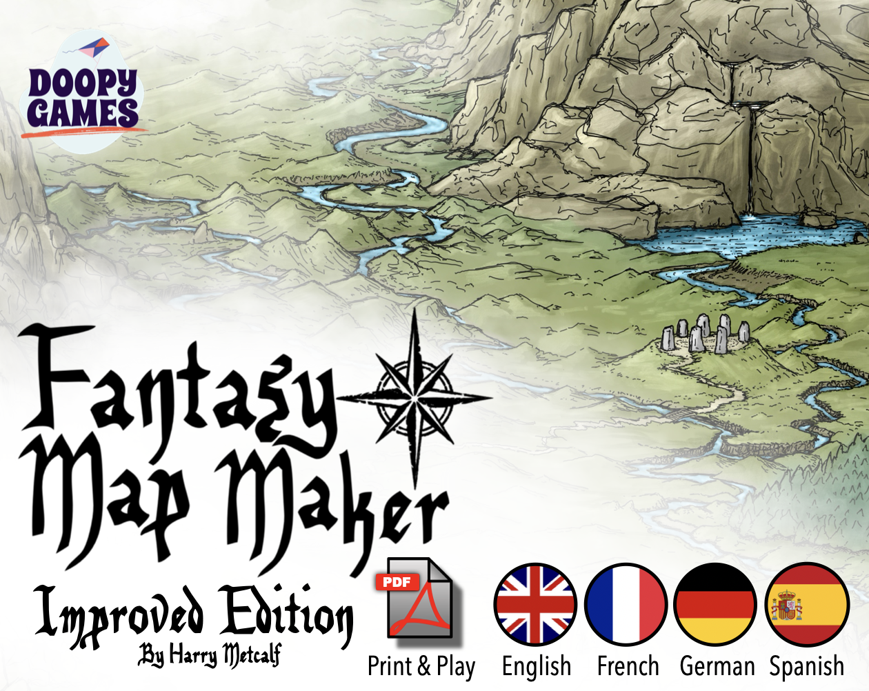 Fantasy Map Maker: Improved Edition by Harry Metcalf