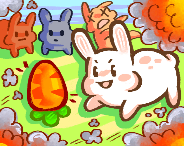Too Many Rabbits! by dimya, nua5uka