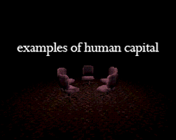 examples of human capital by Debris Re:Entry