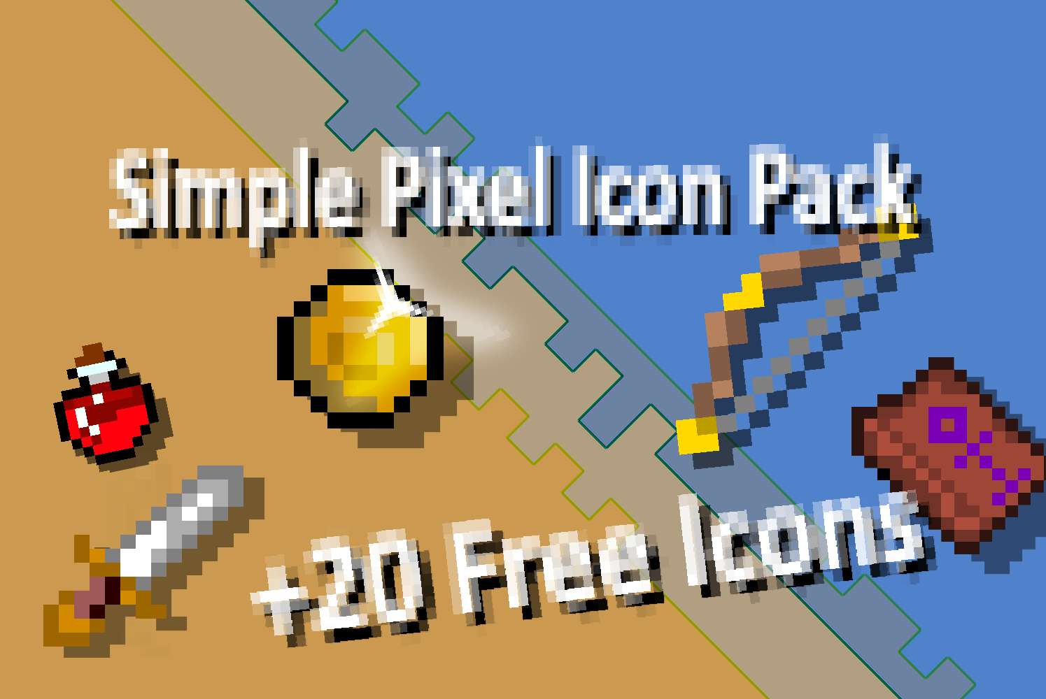 Simple Pixel Art Icon Pack by Loryzxs
