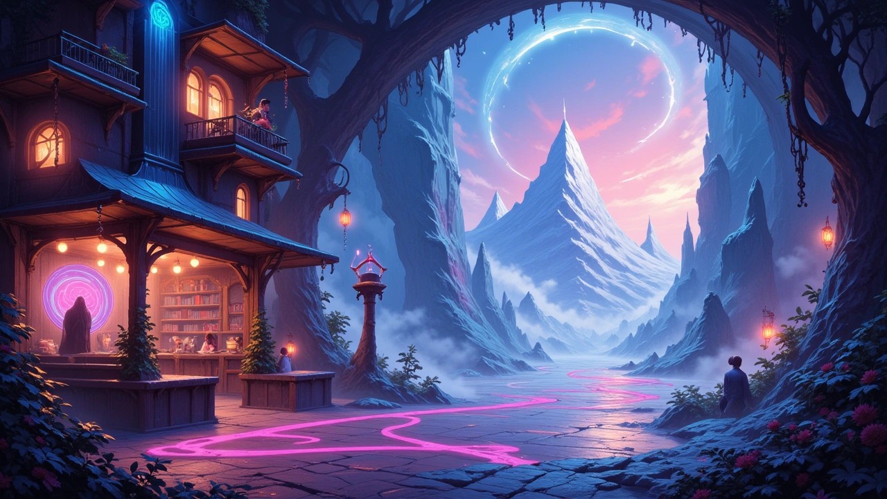 Text Gen: Locations, Crazy Backgrounds by Reactorcore