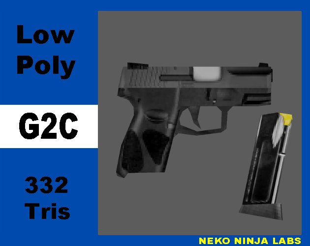 PSX Low Poly G2C - Game Ready by Neko Ninja Labs