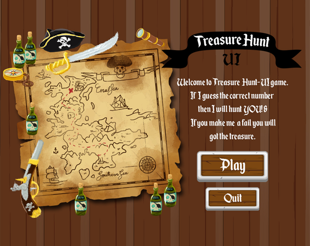 Treasure Hunt-Number Game by CodeboxGorilla