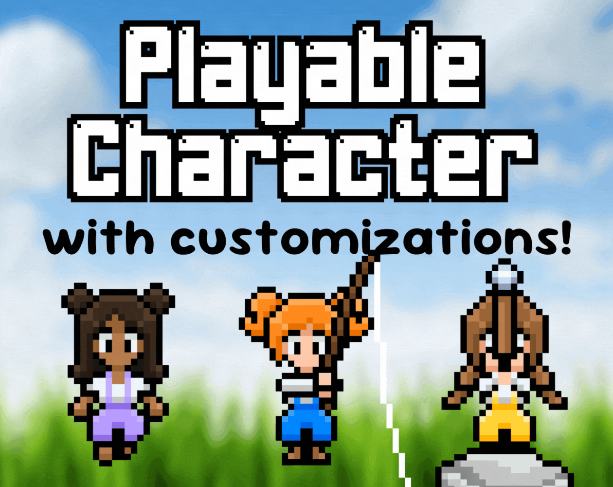 Pixel Gnome: Customizable Playable Character Pack by PixelGnome