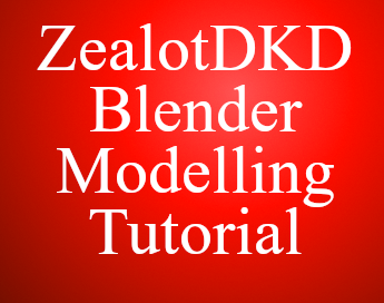 ZealotDKD Blender Multires tutorial by ZealotDKD