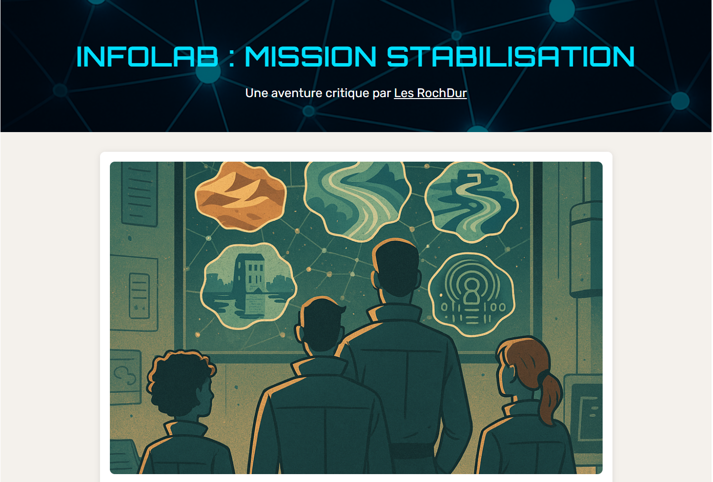 Infolab - Mission Stabilisation by Les RochDur