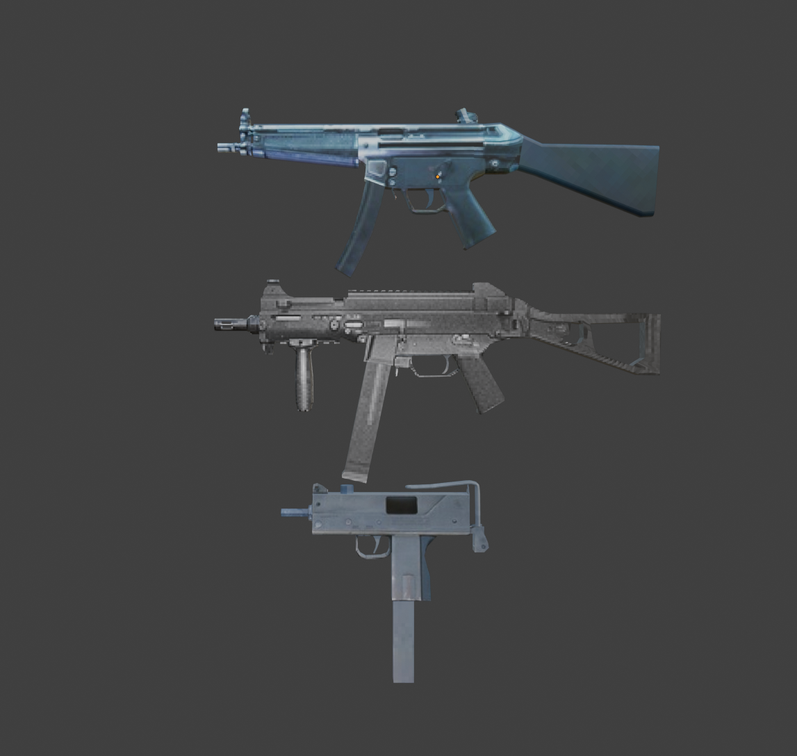 SMG PSX style pack by BigJigglyDev
