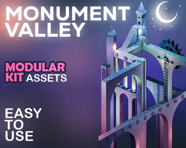 monument valley - modular kit by kamiar askari