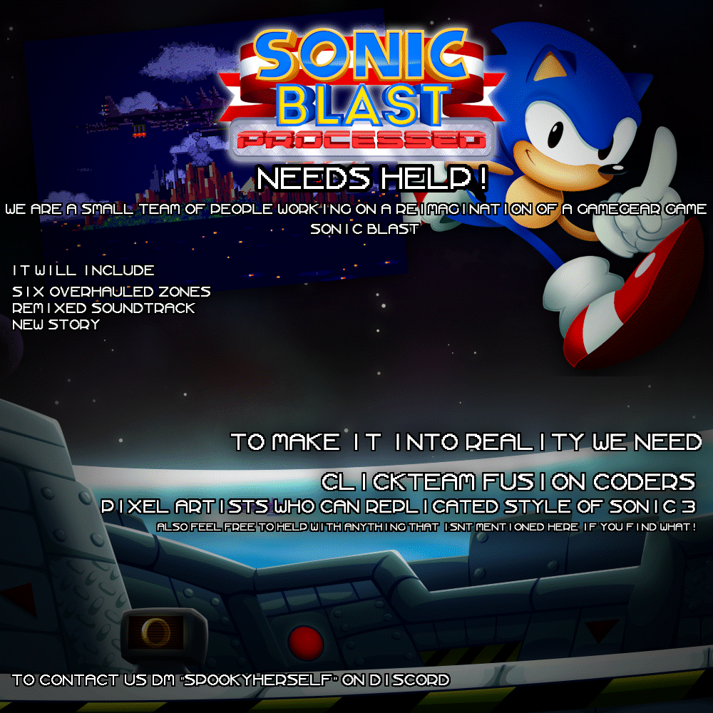 Needs Help! - Sonic Blast Processed by TanCharaYp