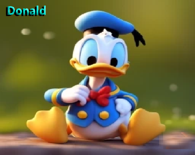 Donald Duck by Bardon