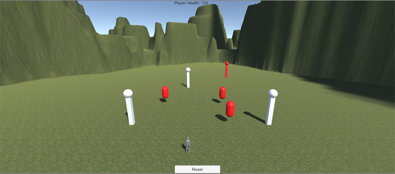 Simple AI Chase Game by Derreck O'Neil