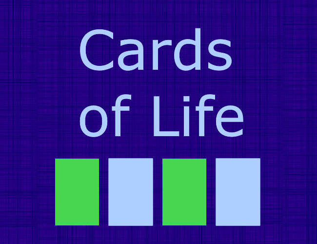 Cards of Life by mapleglaze