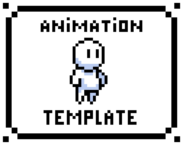 Character template 2D animations by DavideCiullo