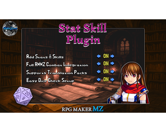 Stats & Skills v2.1: Permanent changes! - Rpg Maker MZ Plugin: RPG Style Stats and Skills by ...