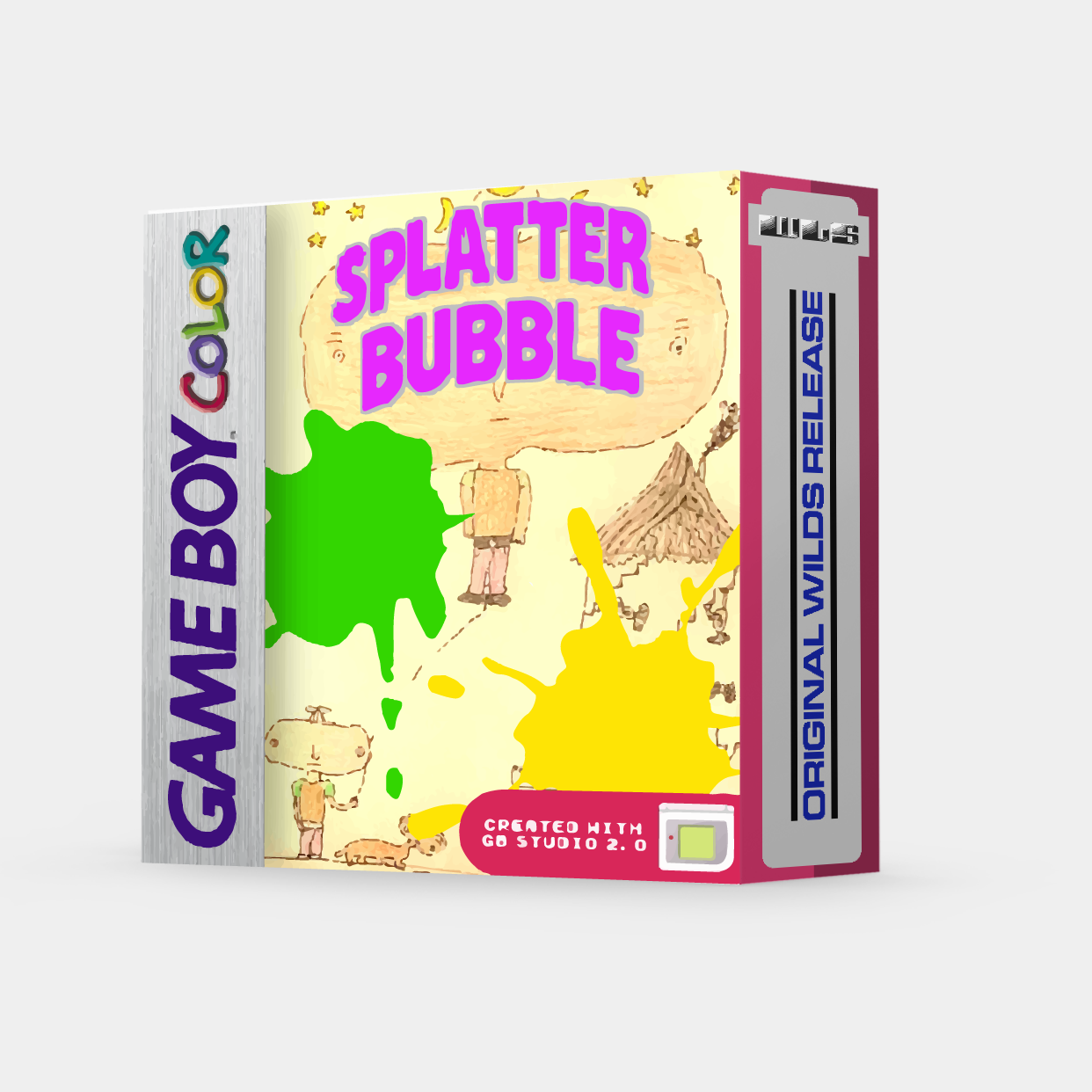 Splatter Bubble by Rajcsányi László (WLS) for Retro Gamejam 2025 - itch.io