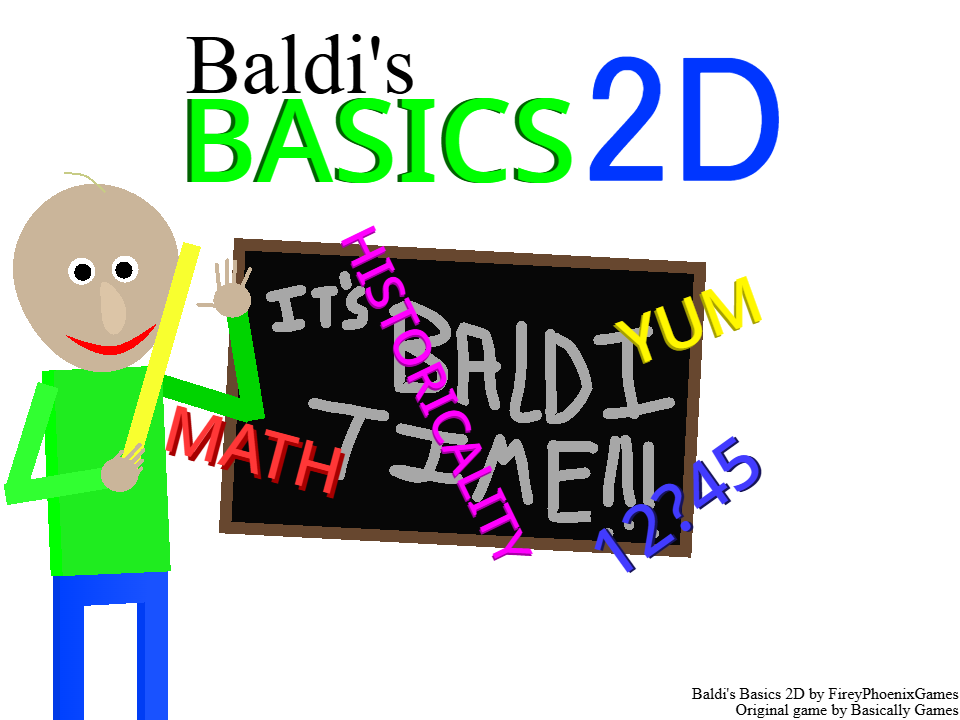 Baldi's Basics 2D by FPG