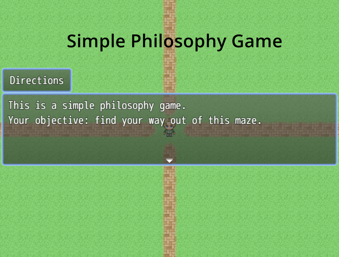 Simple Philosophy Game by PaulthePhilosopher