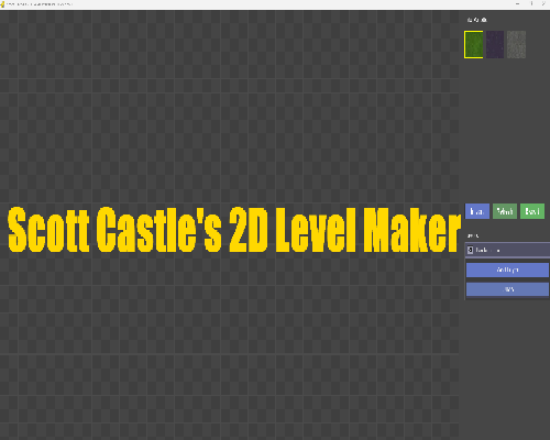 Devlog - Scott Castle's 2D Level Maker by Uneasy Game Studios