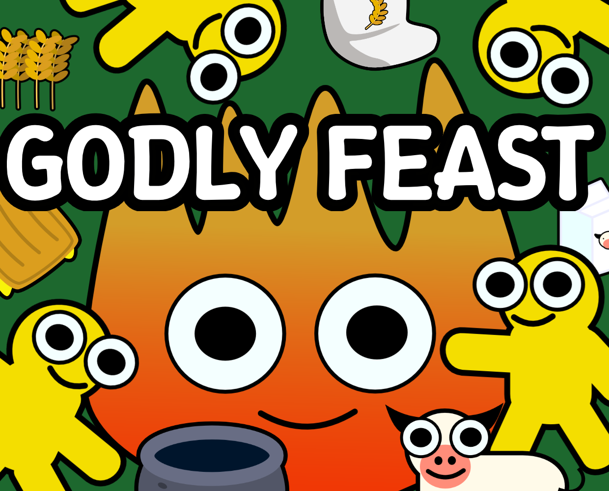 NGJ2025 Godly Feast by Kakaos Collective, Rasmus Clausen for Nordic Game Jam 2025 - itch.io