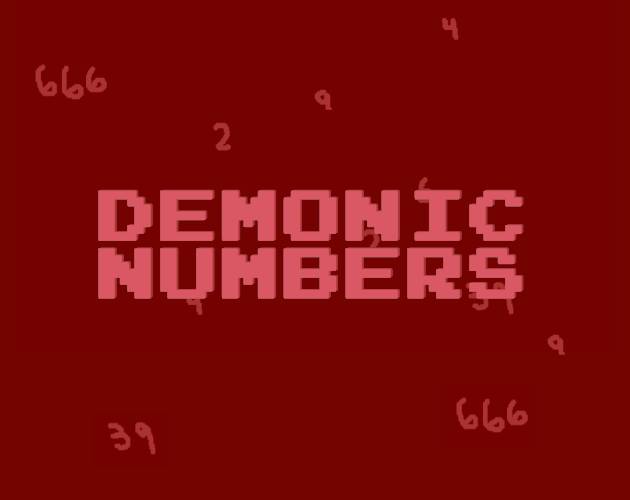 Demonic Numbers by CokeGaming Studios, Sturmjager for Trijam #316: The ...
