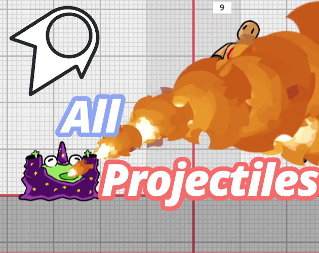 All Projectiles by OscarVezz