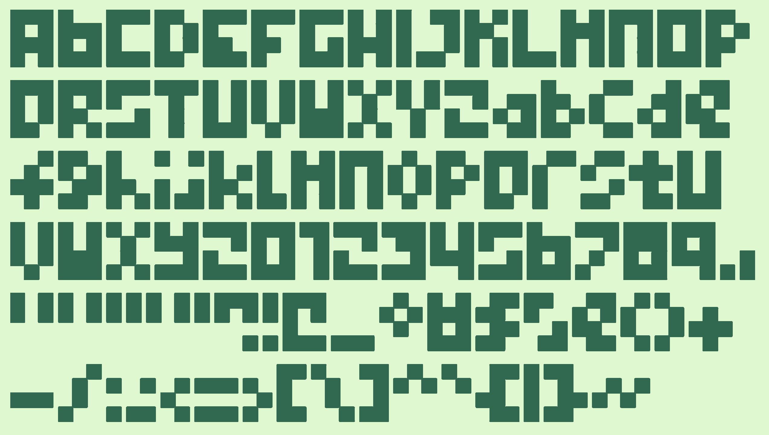 Smallboy - Pixel Art & Gameboy Font by NOW IN TIME