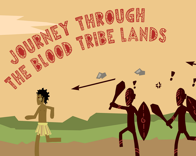 Journey Through the Blood Tribe Lands by Kornel