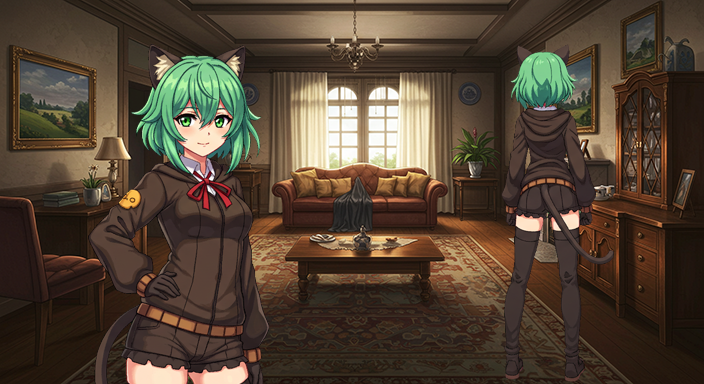 Visual Novel - Cat Girls - Starter Kit by gurigraphics - itch.io