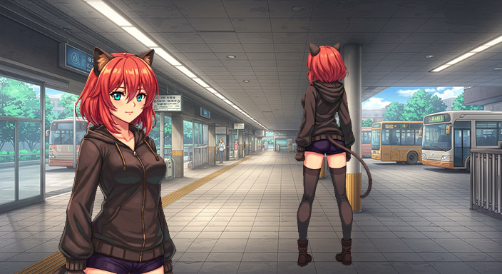 Visual Novel - Cat Girls - Starter Kit by gurigraphics - itch.io