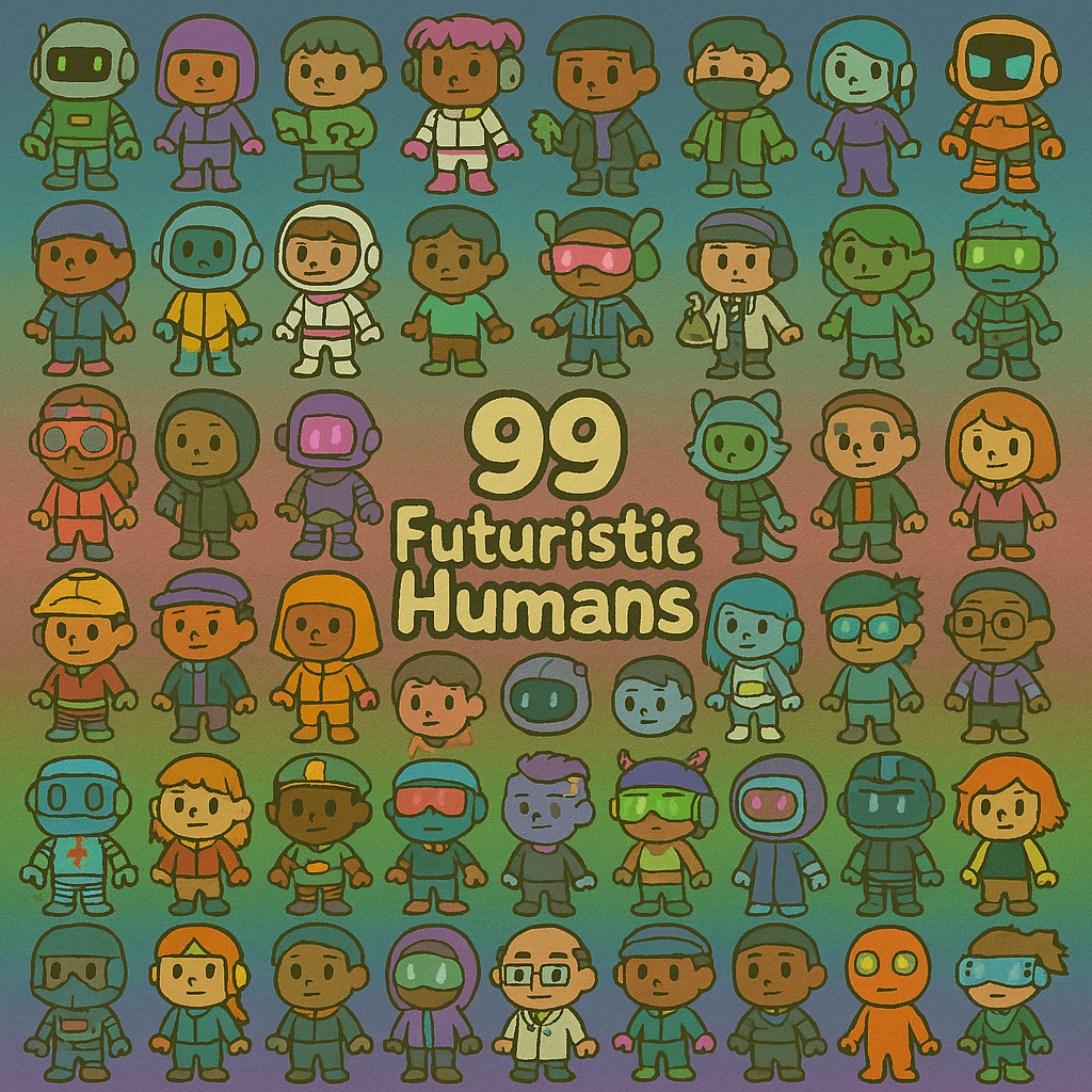 99 Futuristic Humans by yourpicturesnow