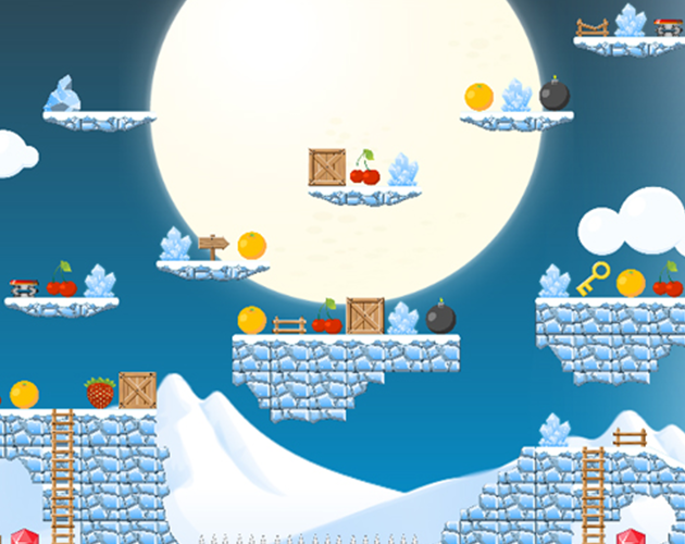 2D Platformer Level Free Vol 1 by CreepyCat