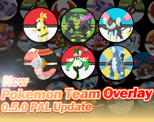 Pokemon Team Stream Overlay by Cobold