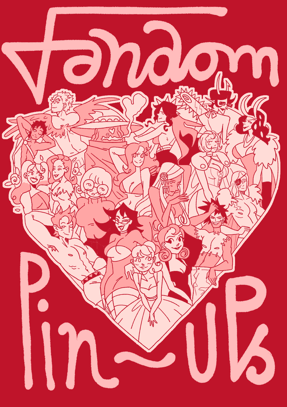 Fandom Pin-Ups by alina